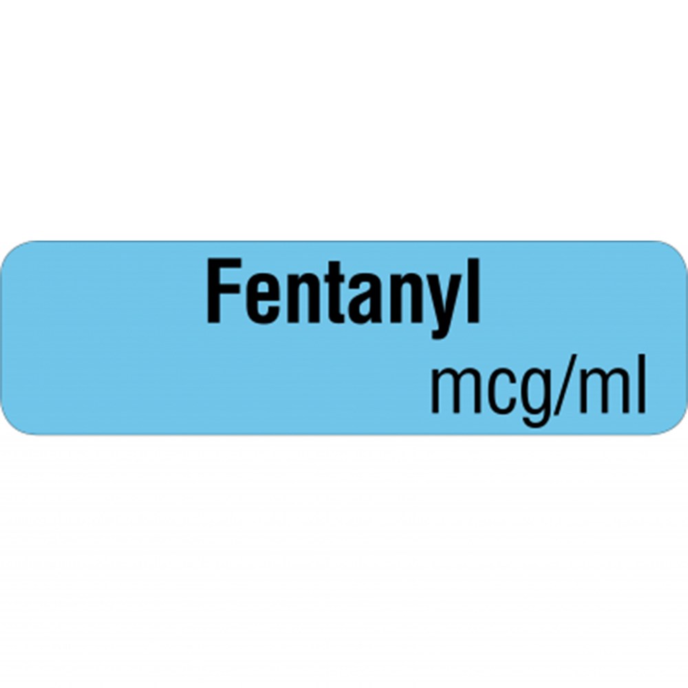 Drug I.D. Label (Fentanyl) - SSS Australia - SSS Australia Medical ...