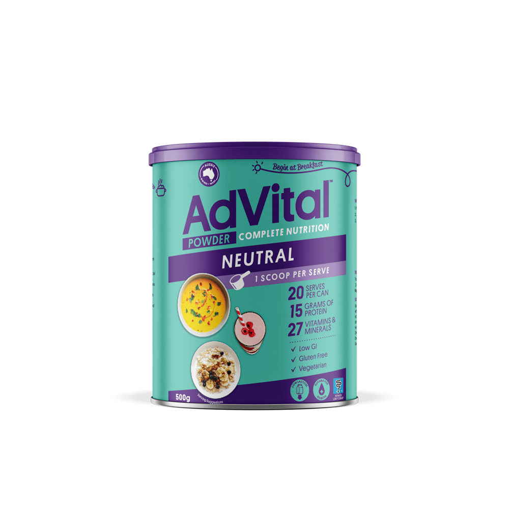 Flavour Creations AdVital Complete Neutral Powder 500g Can | Dysphagia ...