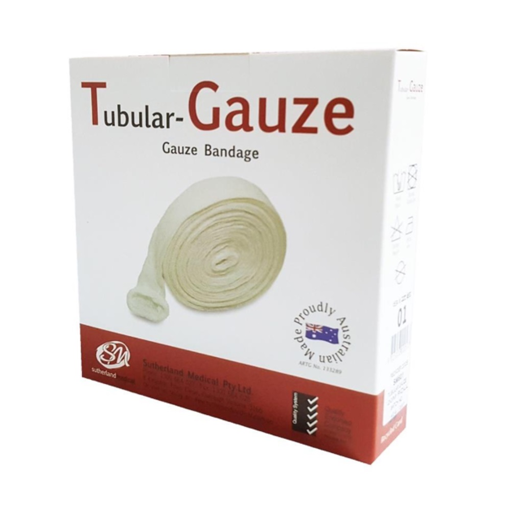 Tuform Tubular Gauze Bandages Size 01 20m - SSS Australia - SSS ...