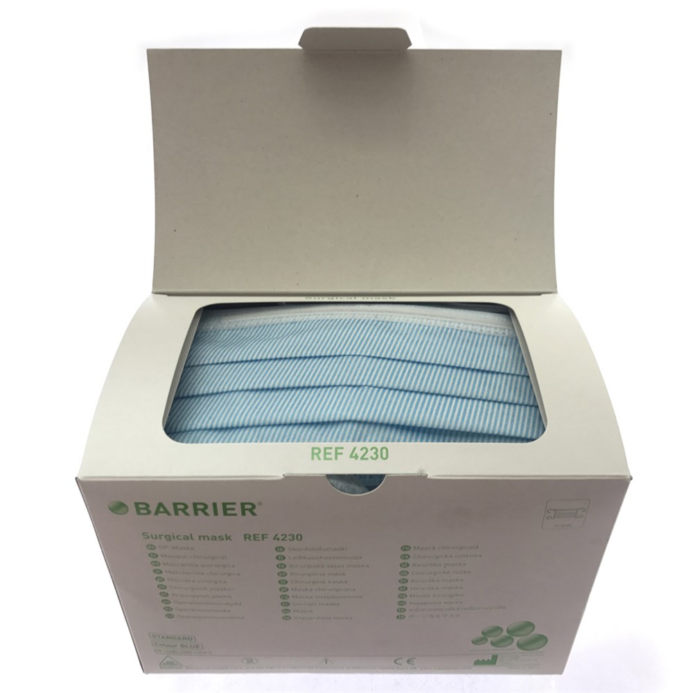 Surgine II Barrier Pleated Face Mask B60 - SSS Australia - SSS ...