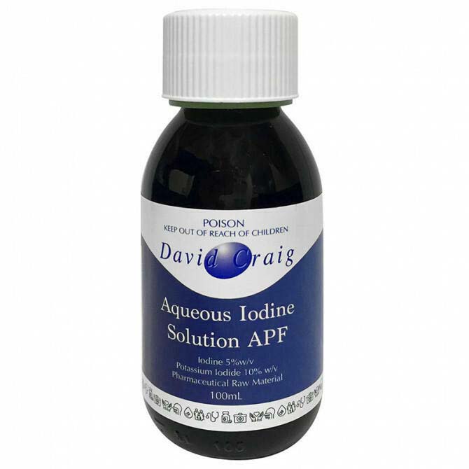 Iodine Solution Aq Lugols 100ml - SSS Australia - SSS Australia Medical ...
