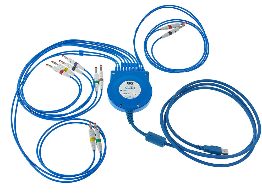 QRS Universal 12-Lead Interpretive ECG with Software & Cable - SSS ...