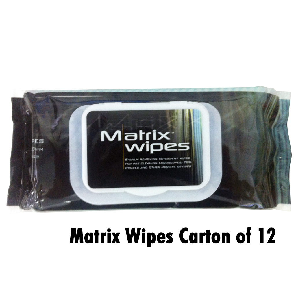 Matrix Biofilm Detergent Wipes 180 x 500mm Flat Pack 12 x 80 C12 - SSS ...