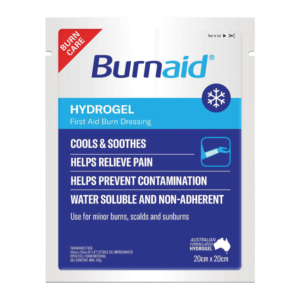 Burnaid Gel Dressing 20 x 20cm - SSS Australia - SSS Australia Medical ...