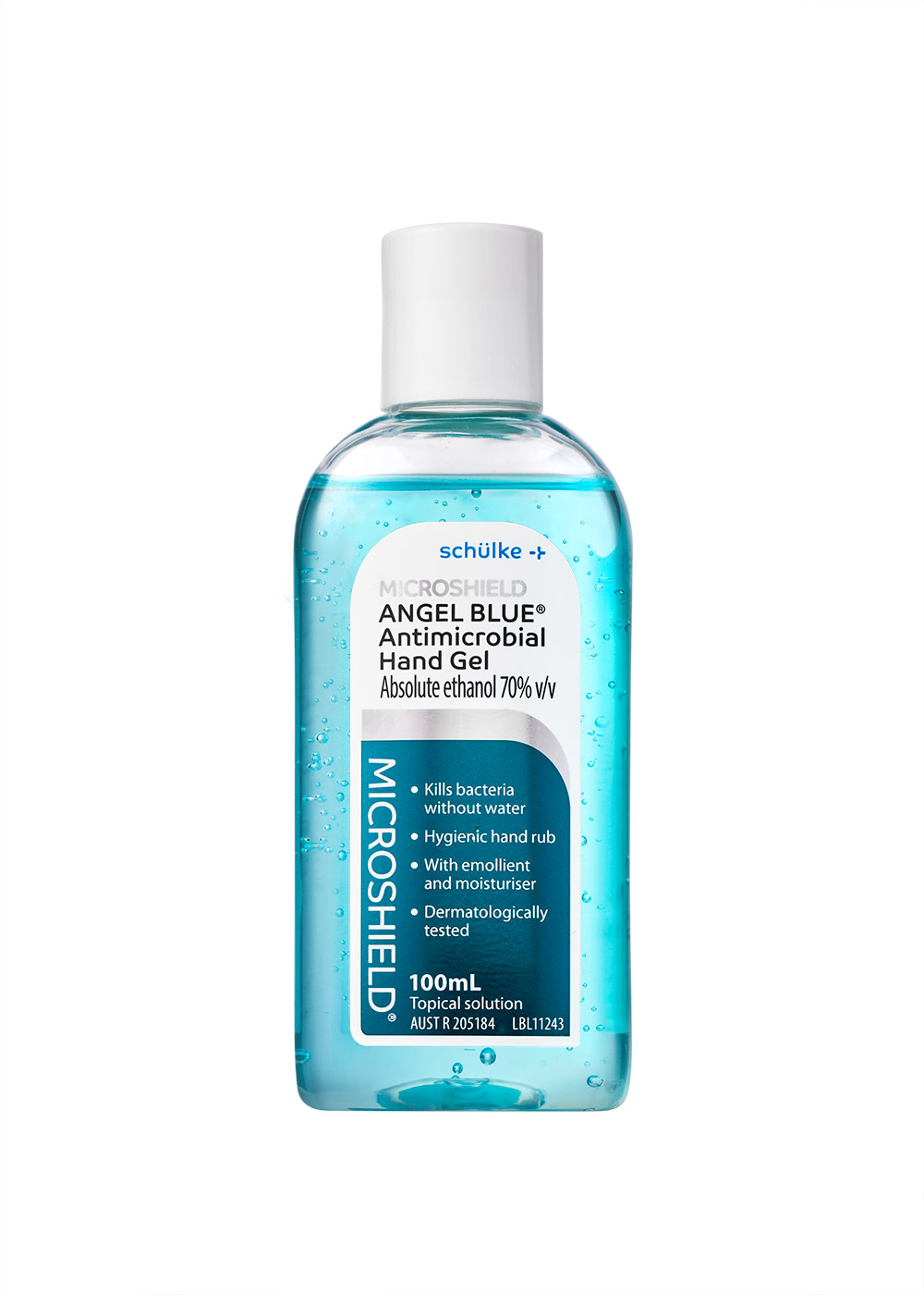 Microshield Angel Blue Antimicrobial Hand Gel 100ml - SSS Australia ...