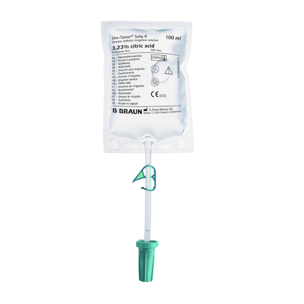 Uro-Tainer Suby G Irrigation Solution 100ml - SSS Australia Medical ...