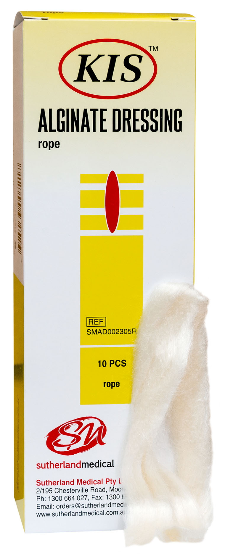 KIS Alginate Rope 30cm x 2cm - SSS Australia - SSS Australia Medical ...