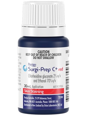 1520598 - Surgi-Prep C Red 30ml - SSS Australia Medical Supplies ...