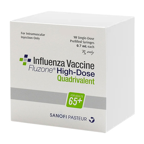 1530615 - Vaccine Influenza Fluzone High Dose 0.5ml x5 No Ndle 2025 SM ...