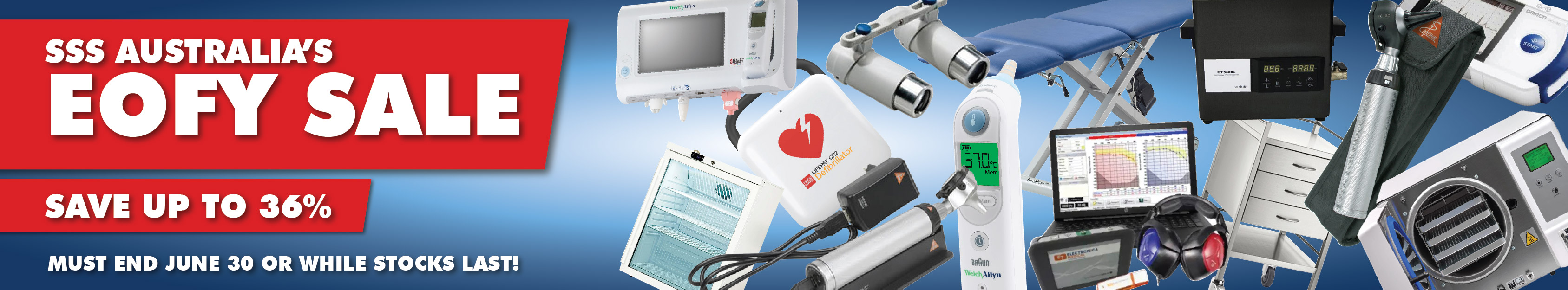 EOFY Equipment Sale - SSS Australia Medical Supplies, Equipment ...