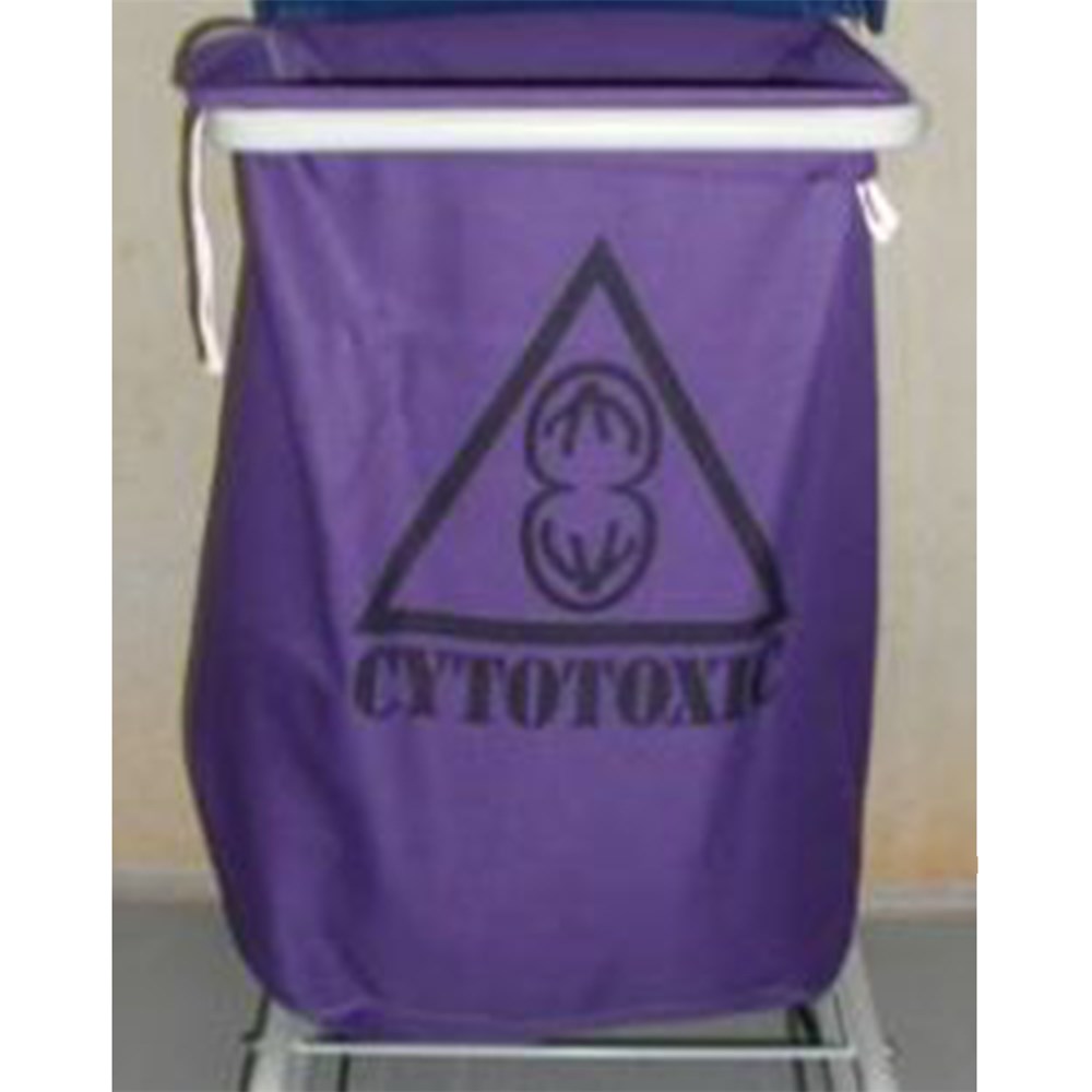Laundry Bag Cloth Cytotoxic Logo Purple 75 x 70cm - SSS Australia STAGE ...