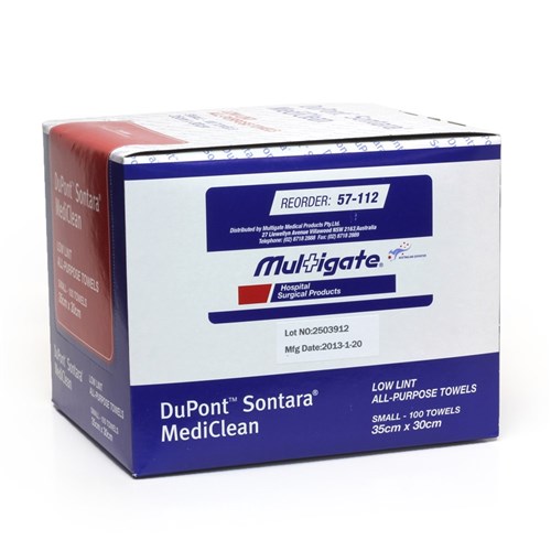 Multigate Sontara Mediclean All Purpose Towels 35 x 30cm - SSS ...